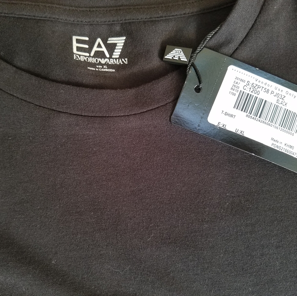 Emporio Armani | Shirts | New Mens Emporio Armani Ea7 Long Seeve Tee ...